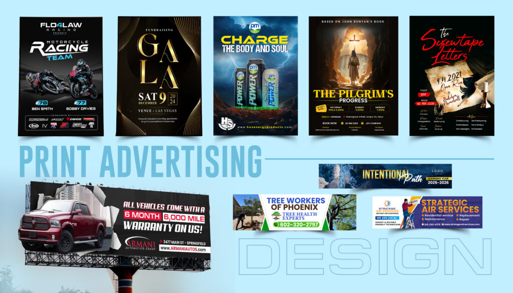 Print Advertising Design – Milisync